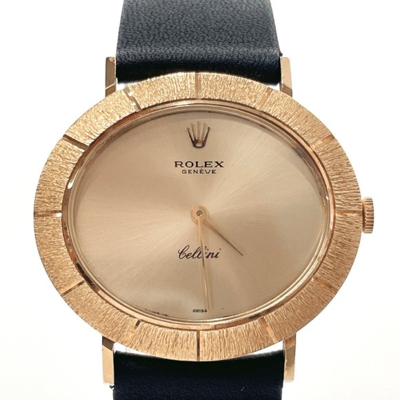 Rolex | Accessories | Rolex Cellini Vintage Watch K8 Yellow Gold ...